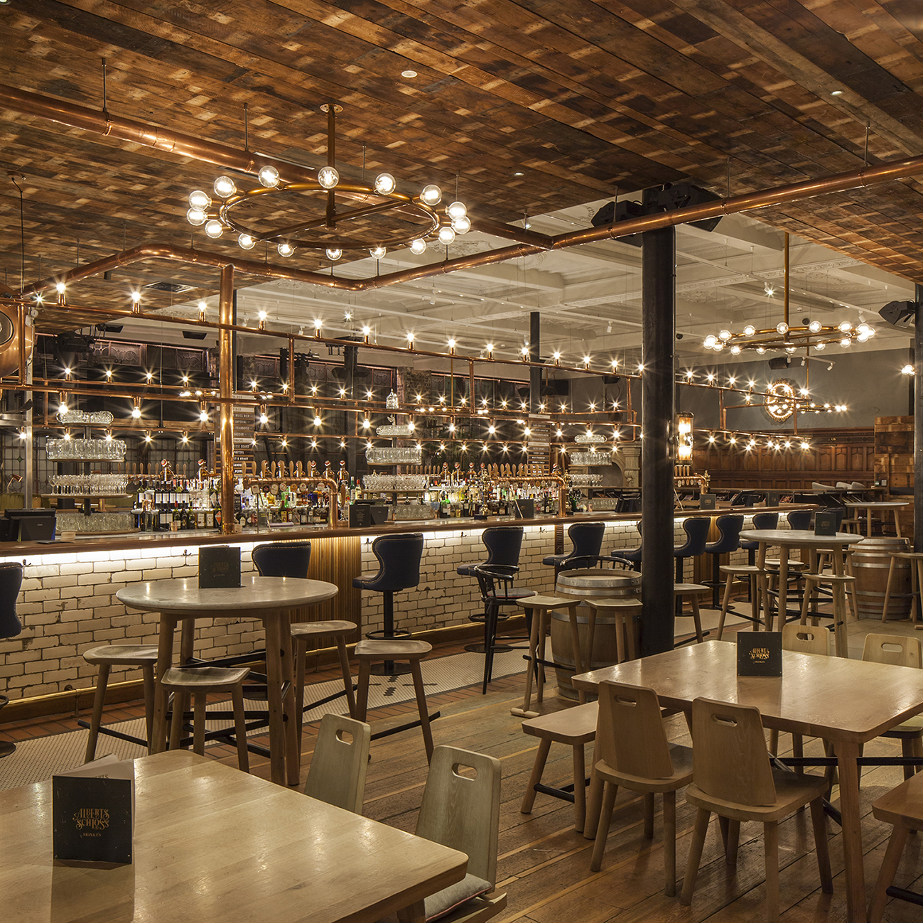 Bright Goods LED filament lamps Recreate Bavarian castle in Manchester ...